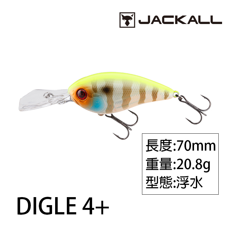 JACKALL DIGLE 4+ [路亞硬餌] - 漁拓釣具官方線上購物平台